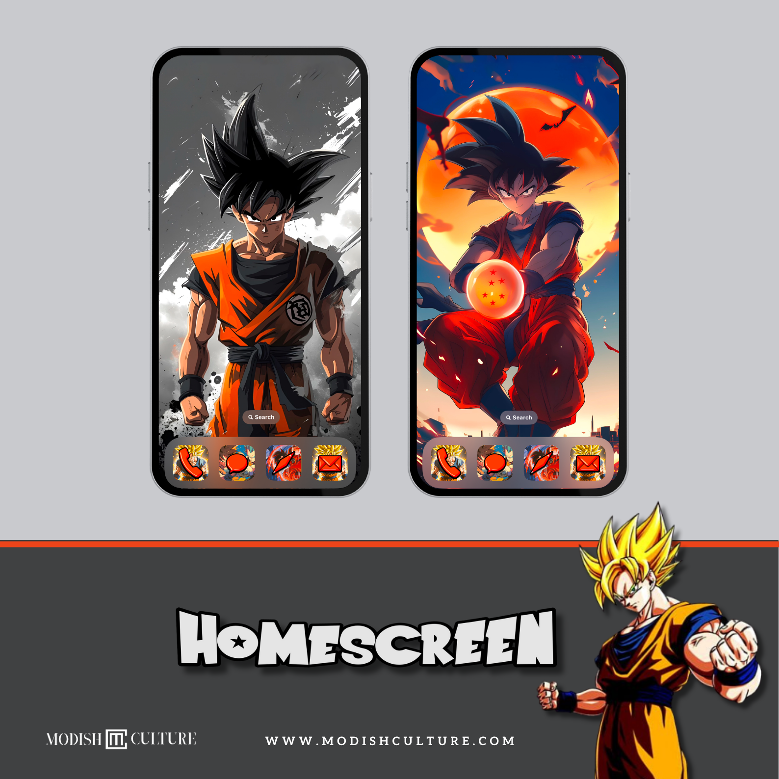 Dragonball Z App Icon Theme – Modish Culture